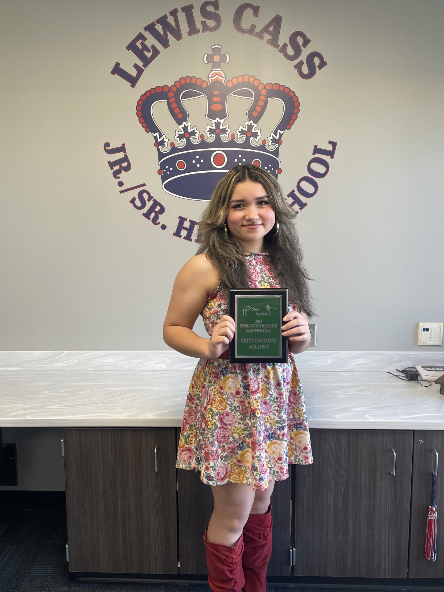 Outstanding Soloist at the Pendleton Jazz Festival – Lewis Cass Schools