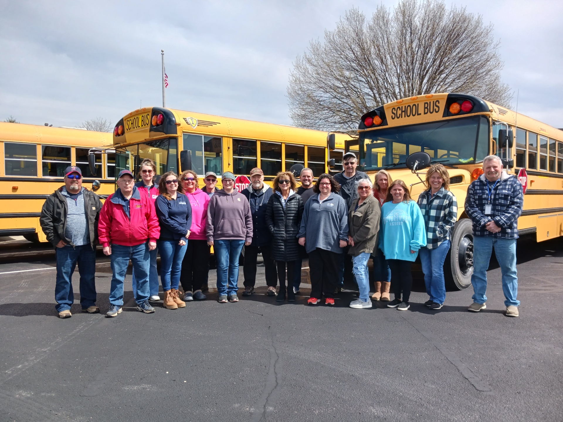 Proud of our hard working bus drivers – Lewis Cass Schools