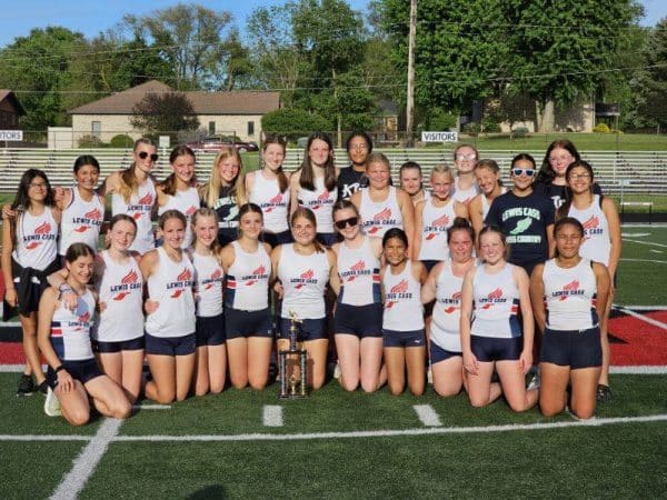 Junior High Girls Track County Champions 2024 – Lewis Cass Schools