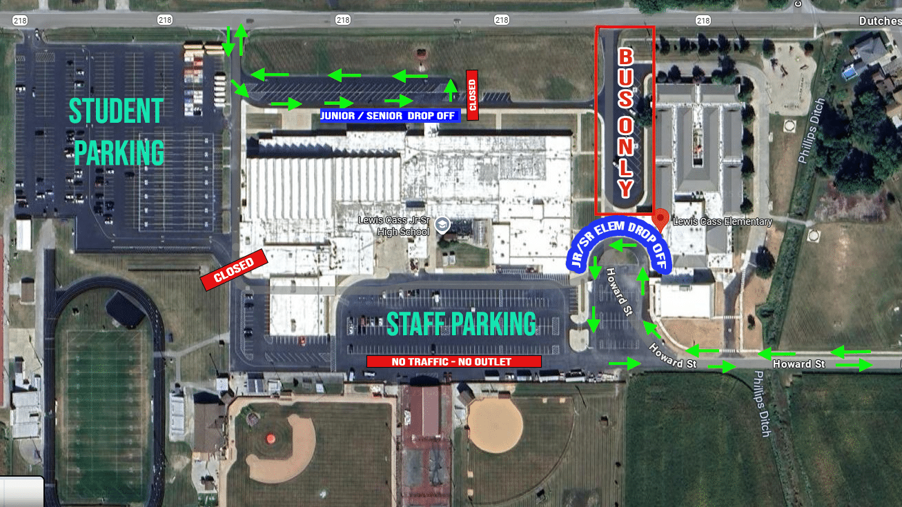 Traffic Changes – Lewis Cass Schools